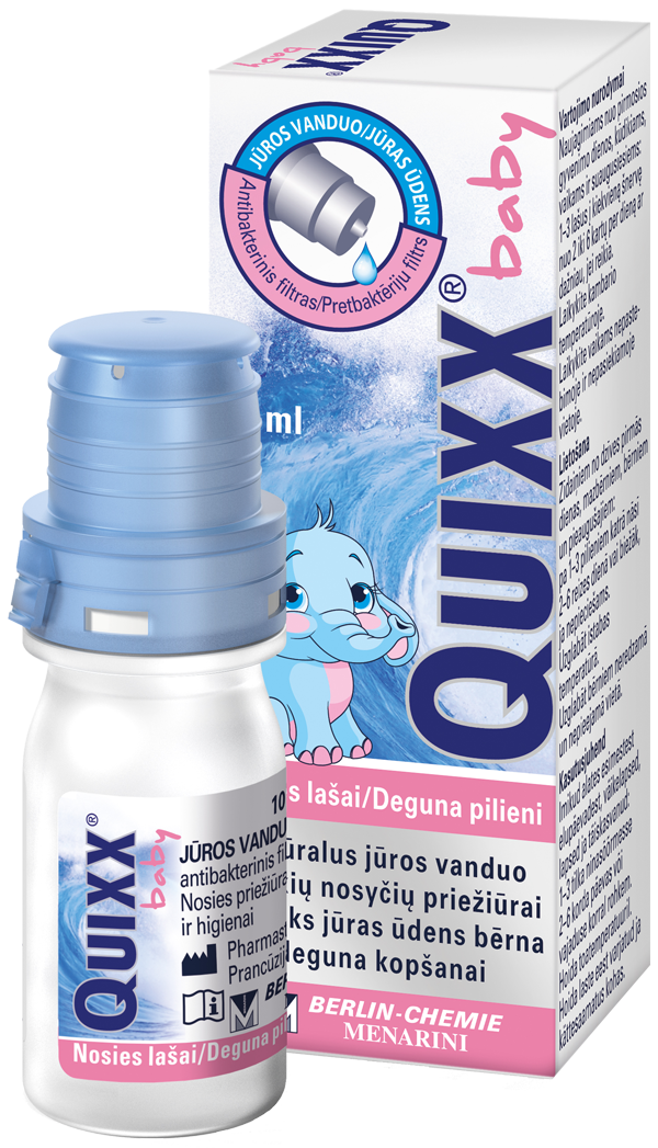 QUIXX® nosies priežiūra – tinkamas pasirinkimas kiekvienoje situacijoje